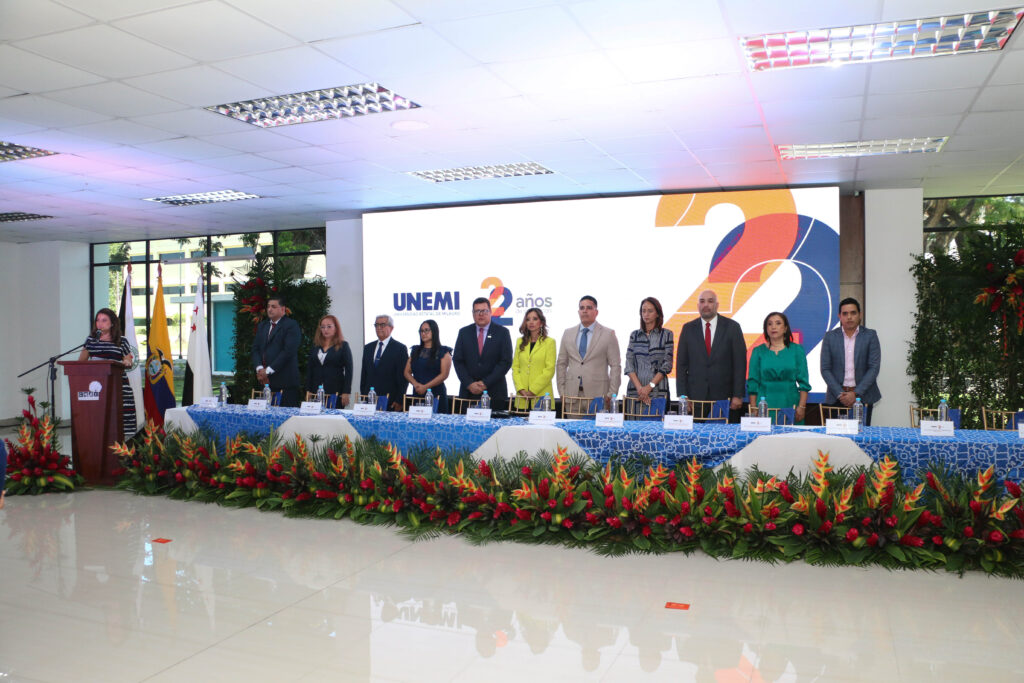 UNEMI conmemoró veintidós años de innovación y evolución académica - UNEMI