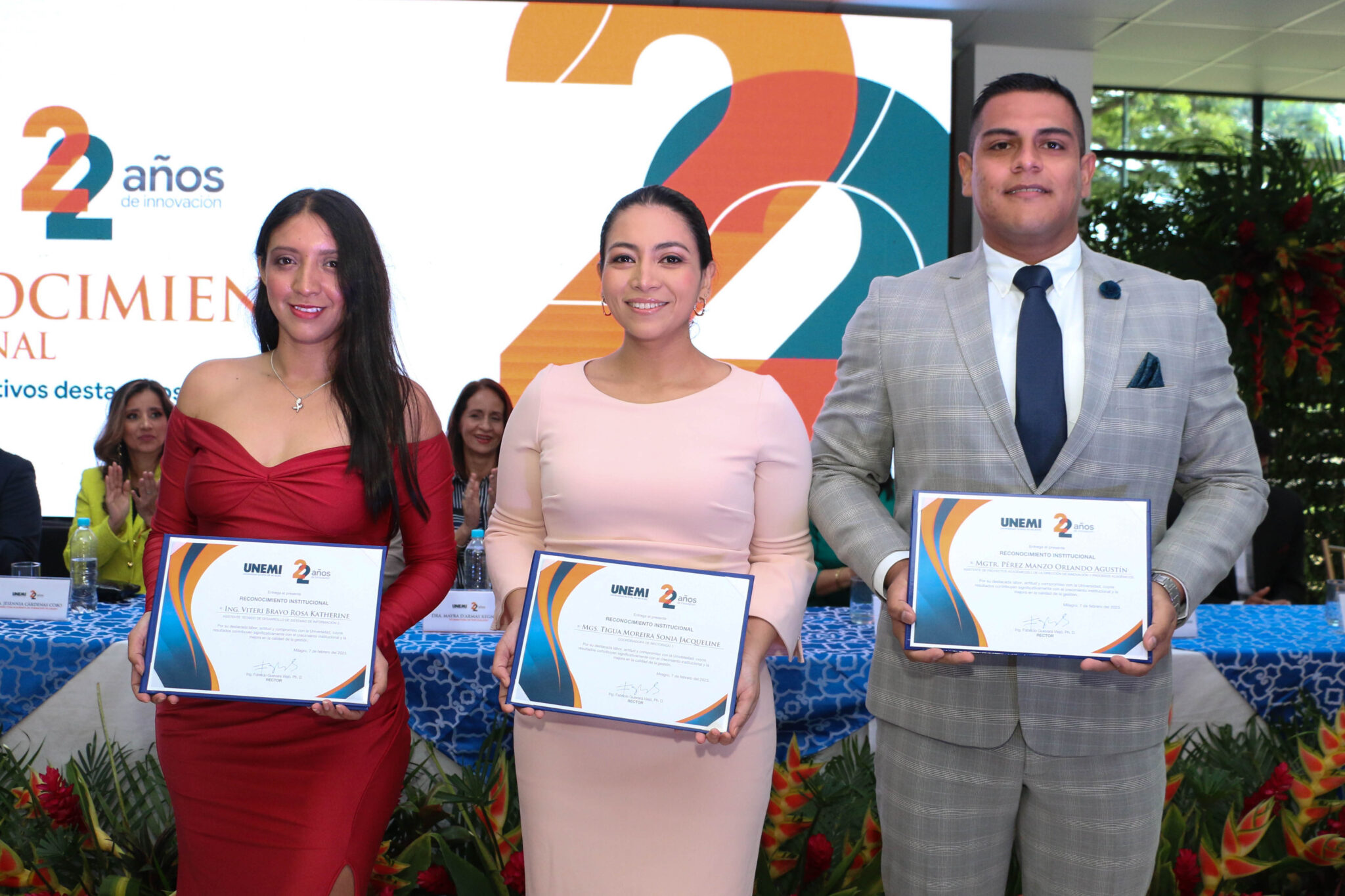 UNEMI conmemoró veintidós años de innovación y evolución académica - UNEMI