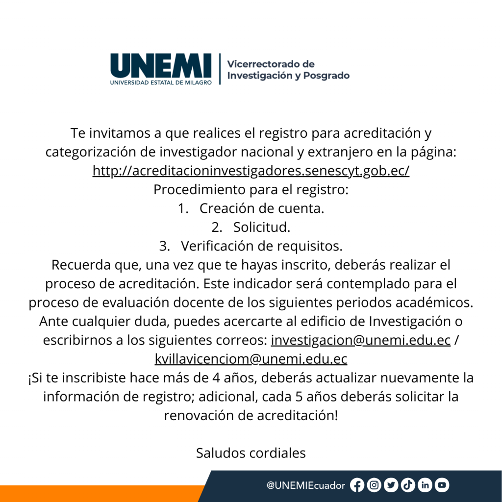 Gaceta Informativa para Docentes - UNEMI