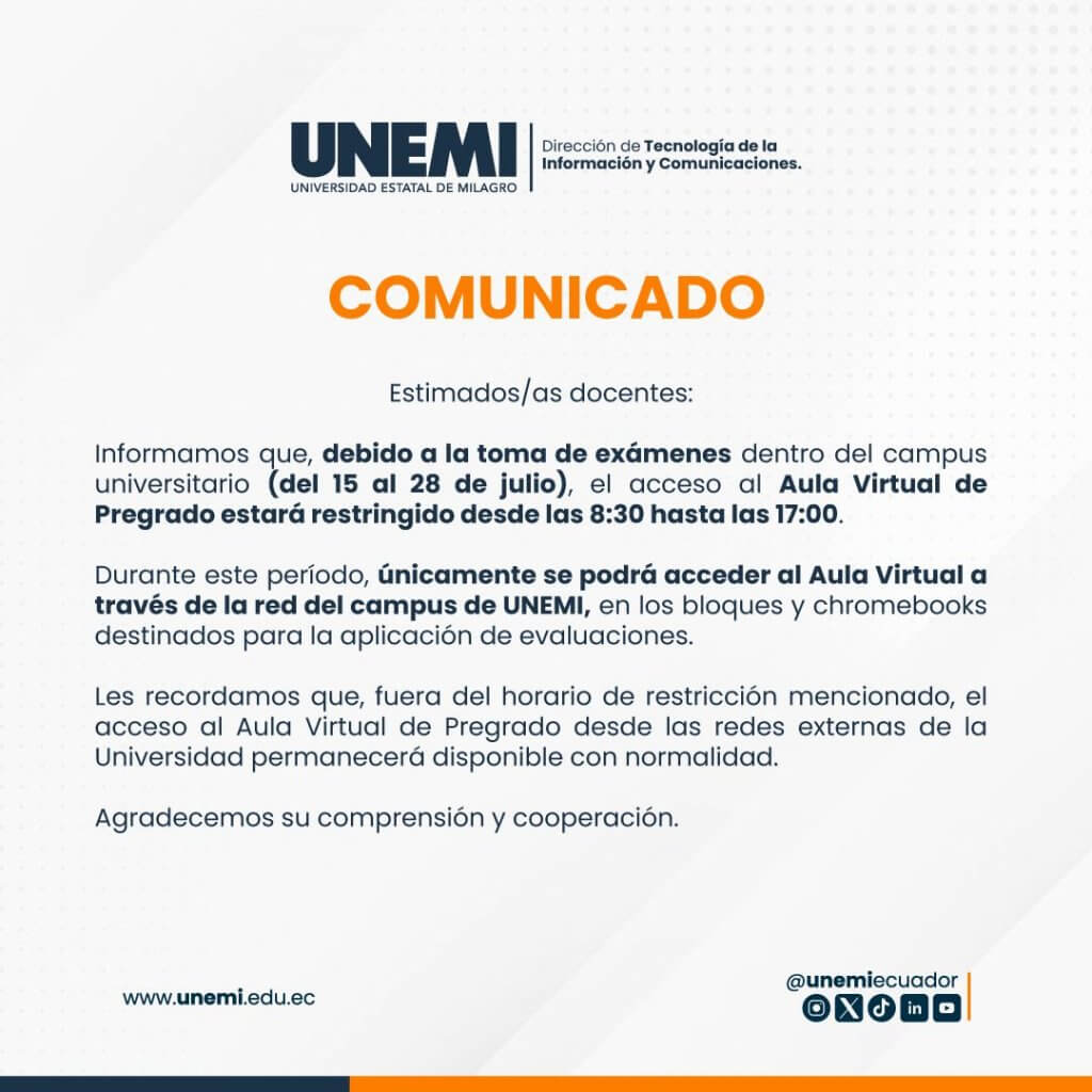 Gaceta Informativa para Docentes - UNEMI