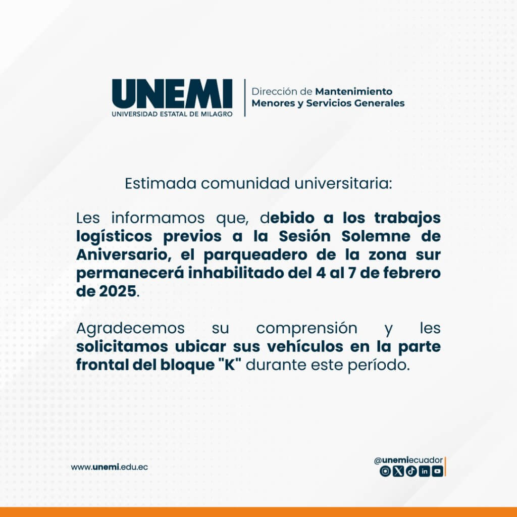 Gaceta Informativa para Docentes - UNEMI